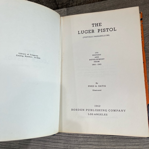 The Luger Pistol | Other | The Luger Pistol Its History And Development ...
